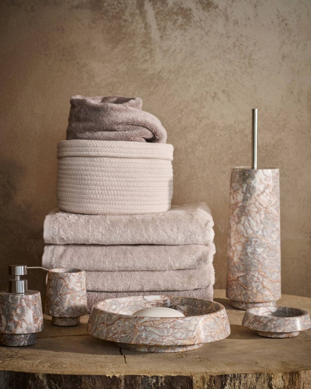 Toilet brush holder ORION Almond | One Size | Almond | TOHORIO75483