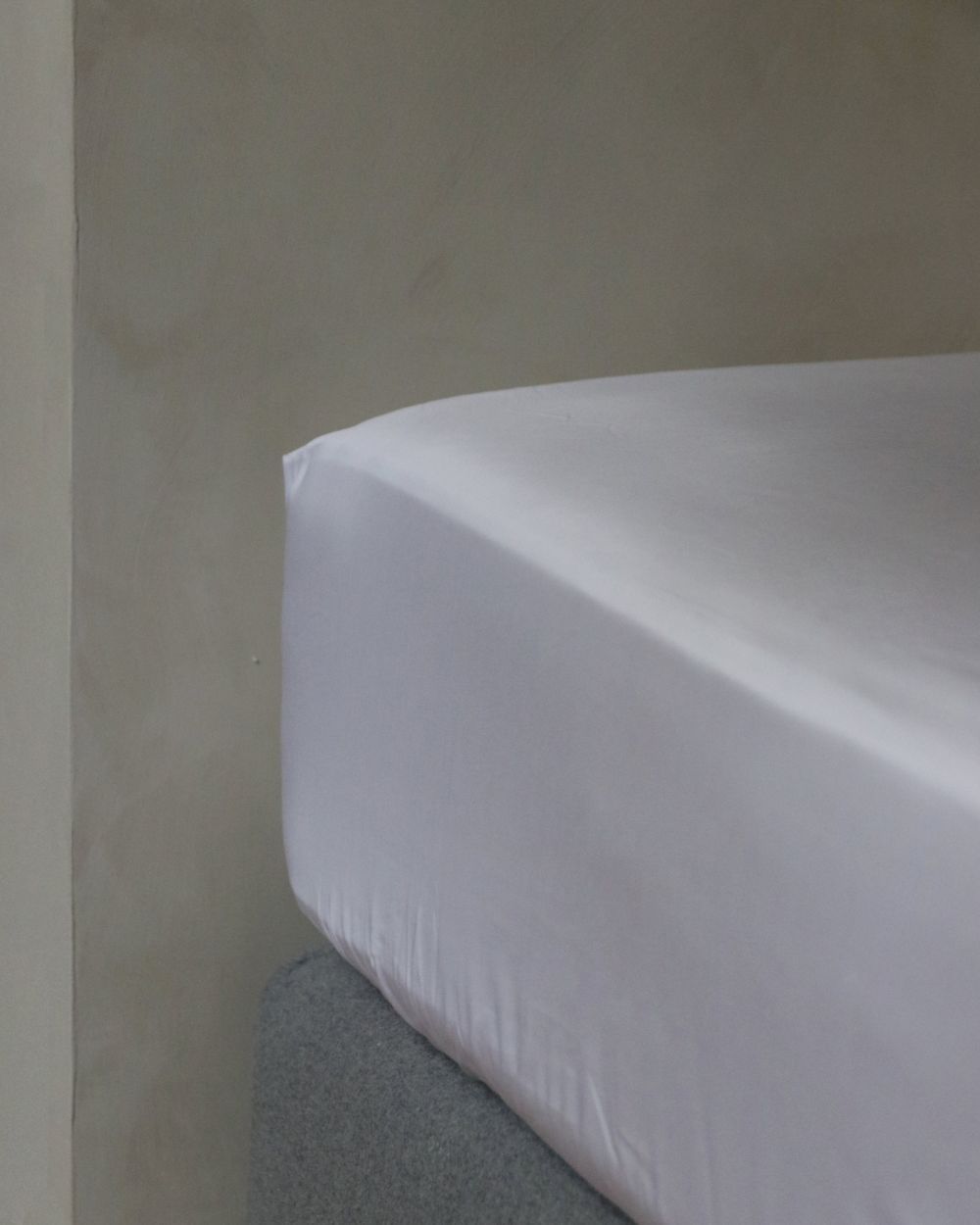 Fitted sheet TENCEL™ Lyocell Meringue | 200/200/30 | Meringue ...
