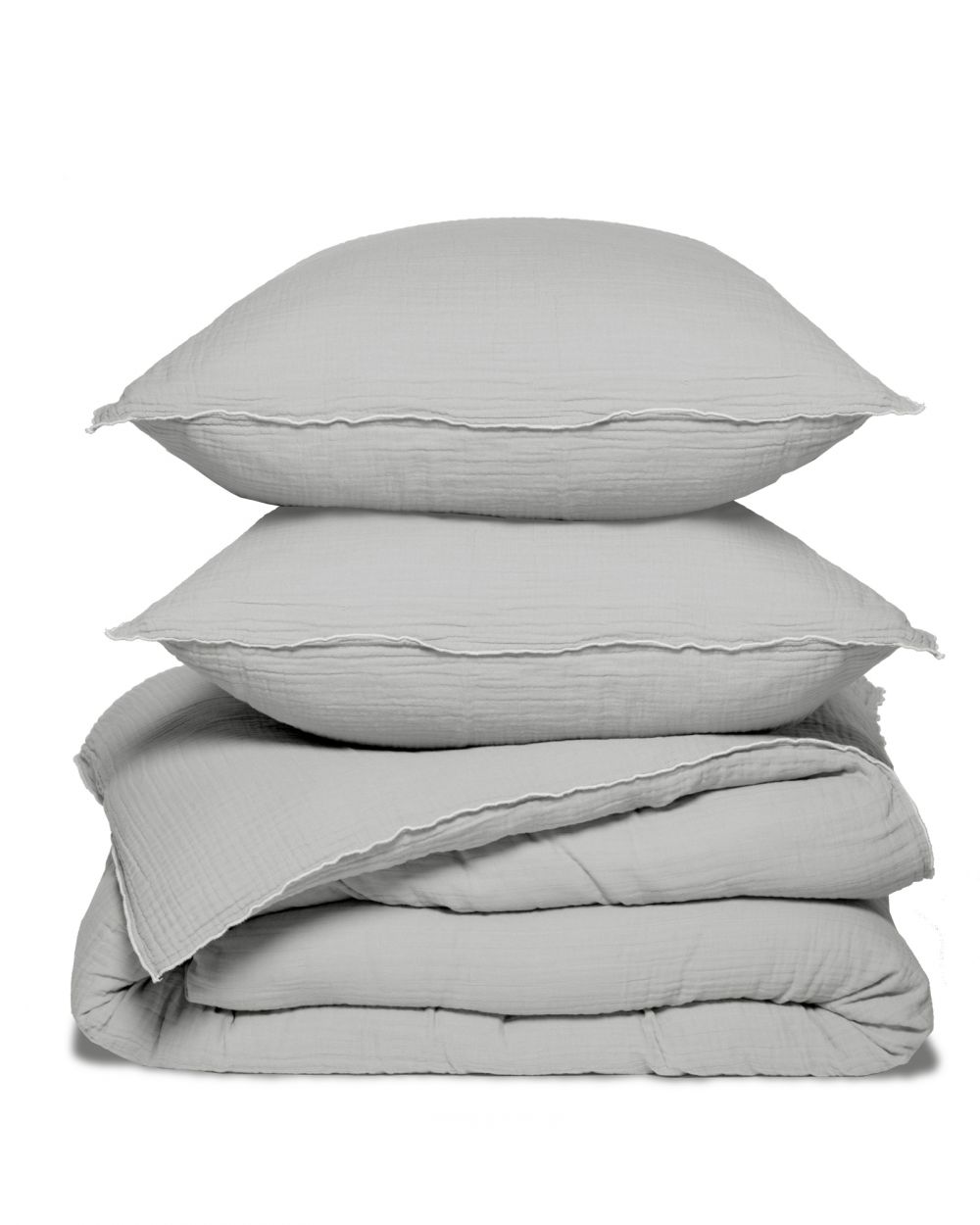 Dekbedset COCOON Clay | 260x240 cm + 2 slopen 65x65 cm | Clay ...